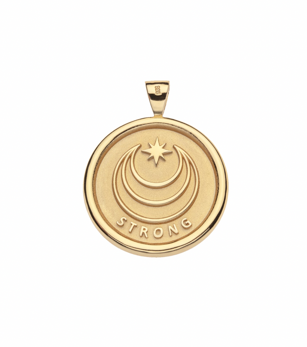 STRONG JW Original Pendant Coin – Bunny and Babe Winnetka