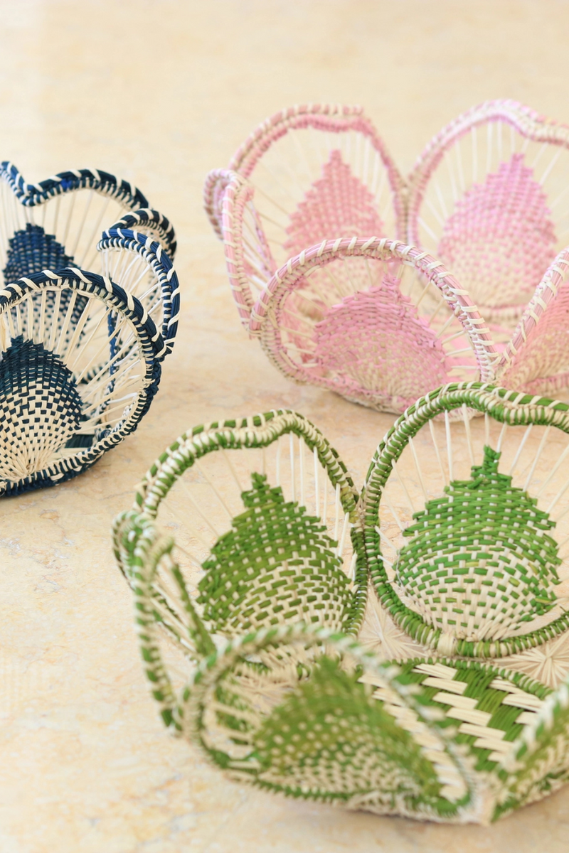 Flora Basket in Lavender – Bunny and Babe Winnetka